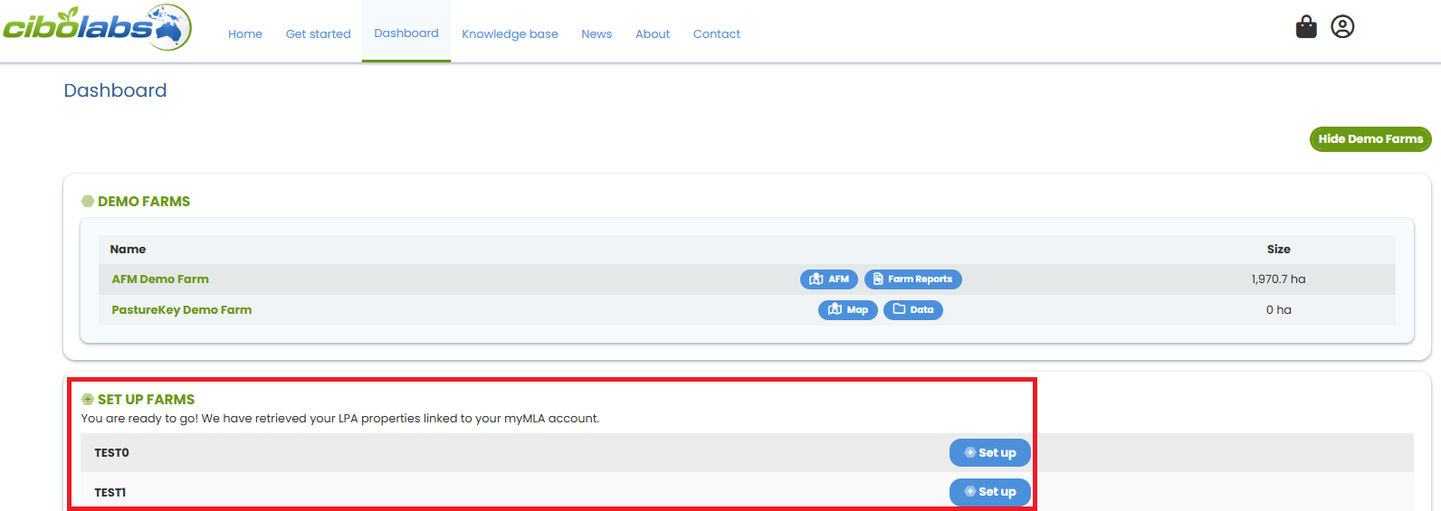 How to Access and Set up an account on the AFM